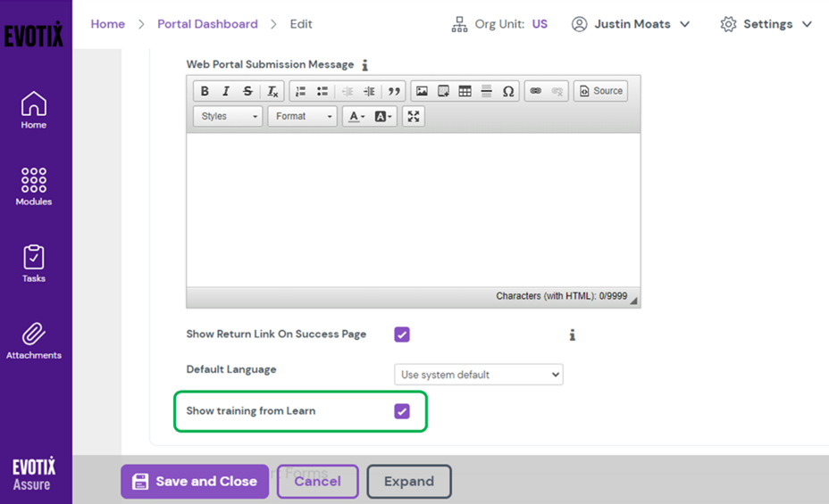 Learn in AssureGO+ – Evotix