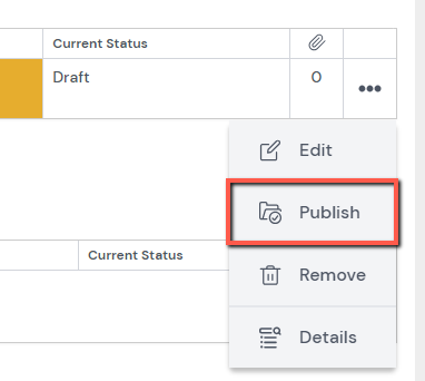 Creating and Managing Draft Actions – Evotix
