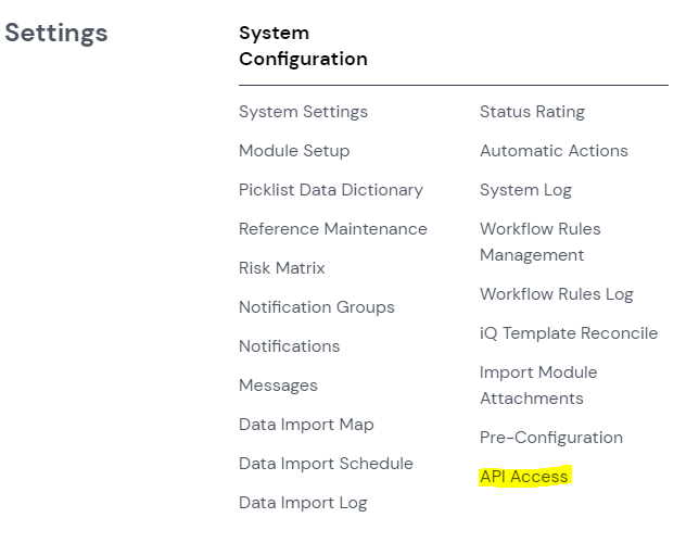 Creating and managing your API keys – Evotix