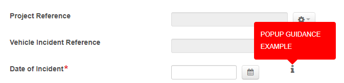 Adding Guidance Text To A Main Form Field – Evotix