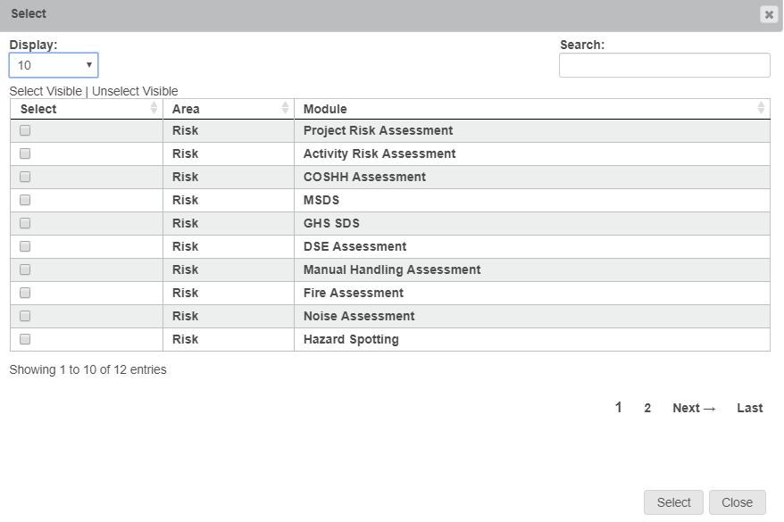 Configuring Assure Dashboards – Evotix