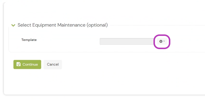 Equipment Maintenance - IQ Templates – Evotix