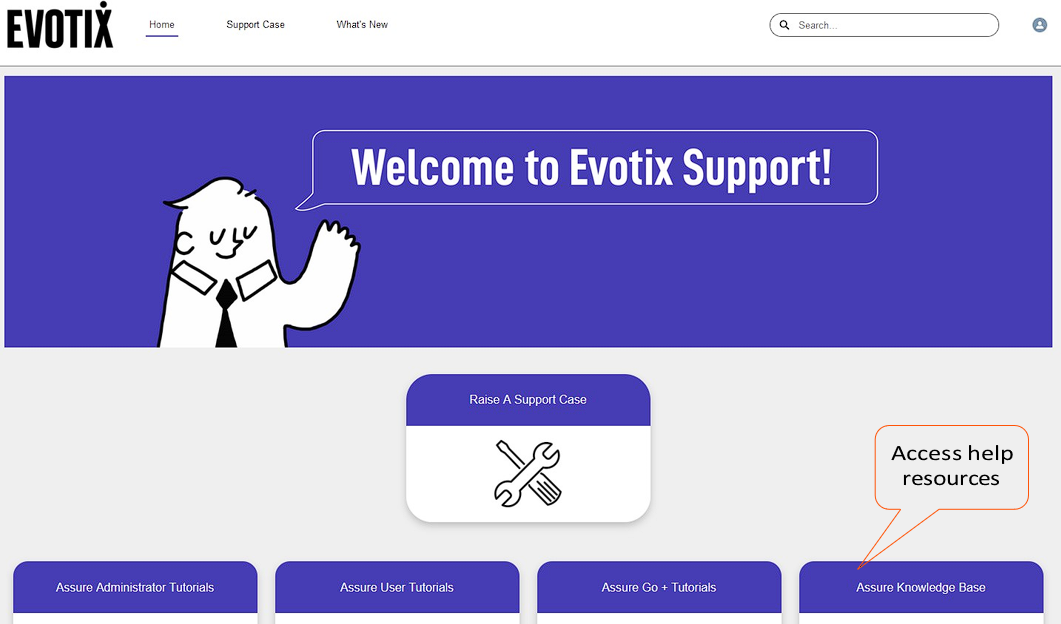 Customer Support Portal - Raising Tickets – Evotix
