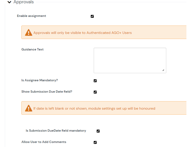 Assignment Capability on AssureGO+ – Evotix