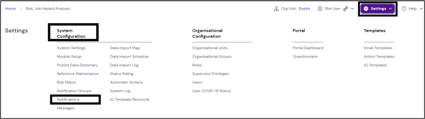 How to Create Standard and Filter-Based Email Notifications – Evotix